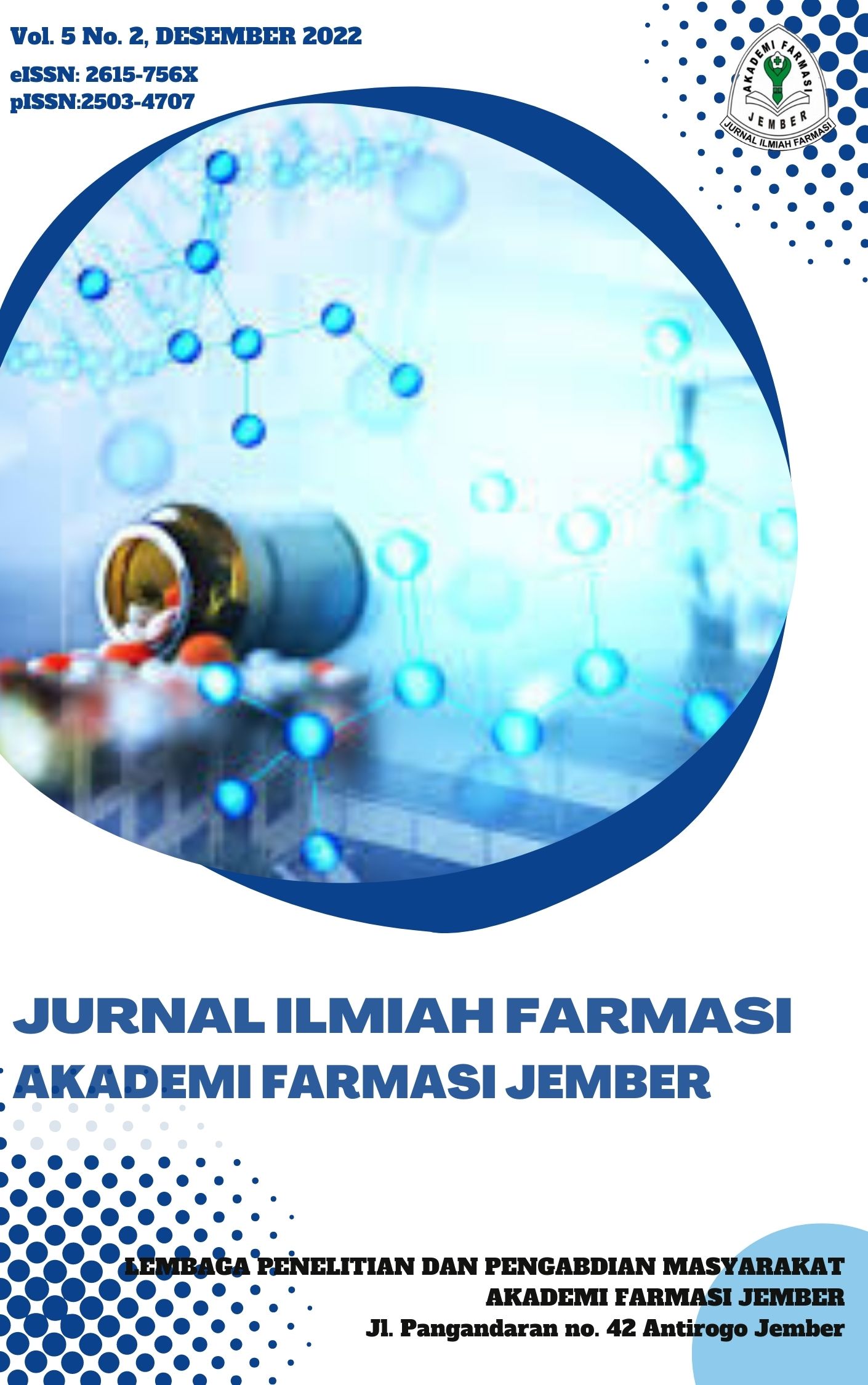 Vol. 5 No. 2 (2022): JURNAL ILMIAH FARMASI AKADEMI FARMASI JEMBER ...