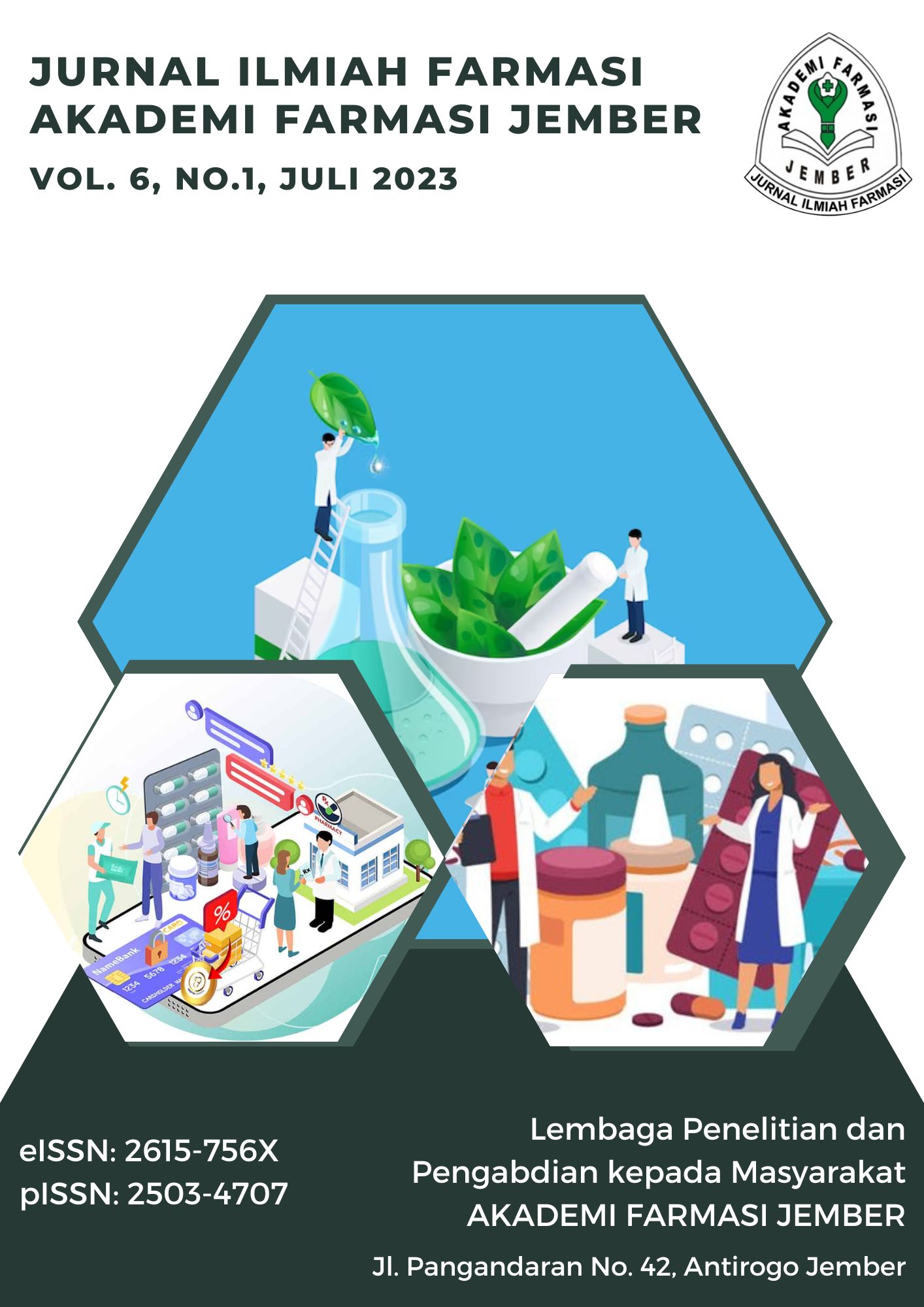 Vol. 6 No. 1 (2023): JURNAL ILMIAH FARMASI AKADEMI FARMASI JEMBER ...